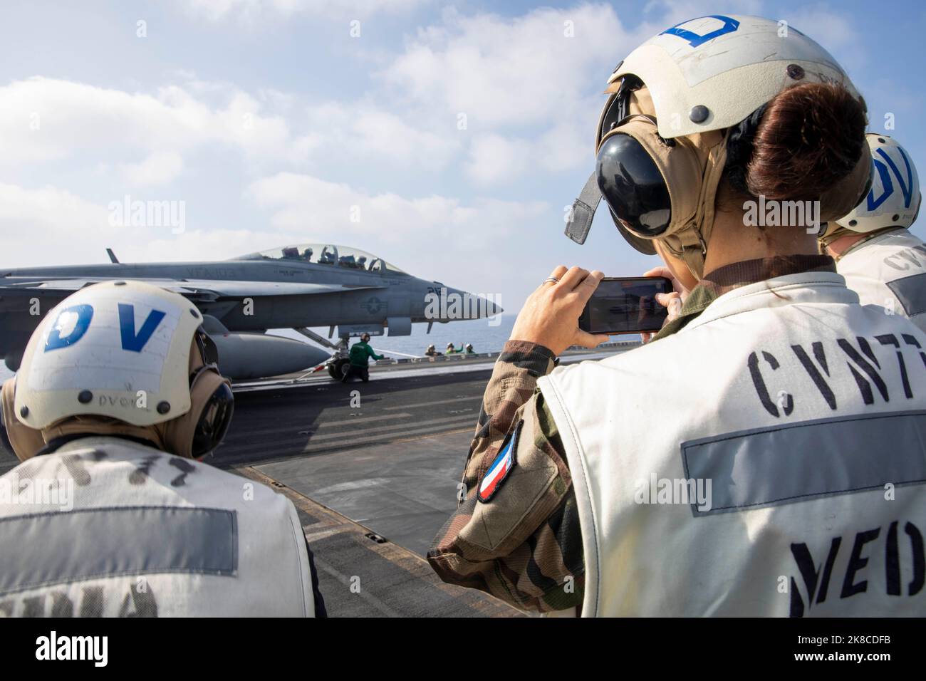 221019-N-MW880-1047 ADRIATIC SEA (Oct. 19, 2022) French Air Force Capt ...