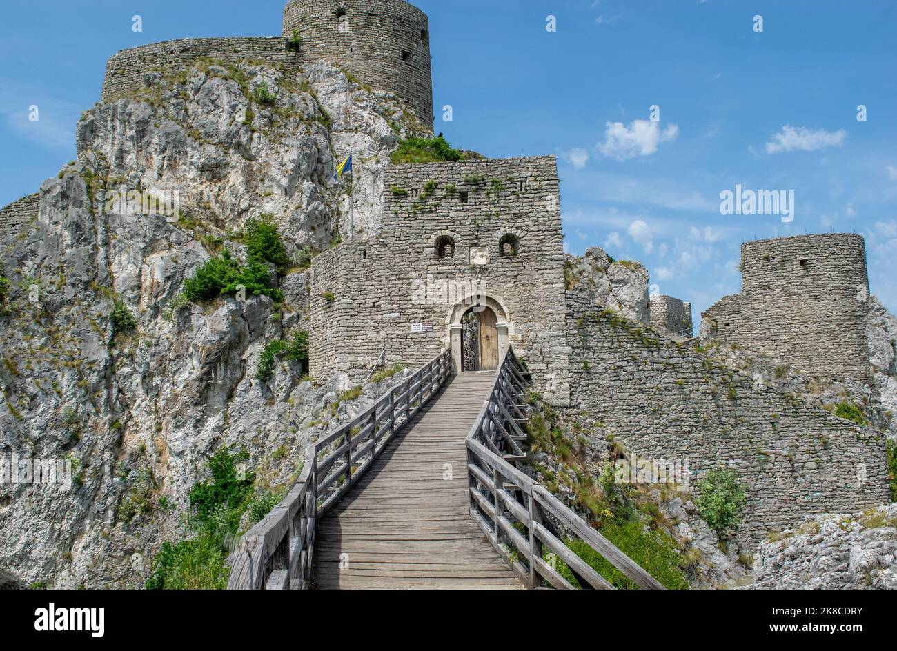 Old but so beautiful medieval castle Stock Photo - Alamy