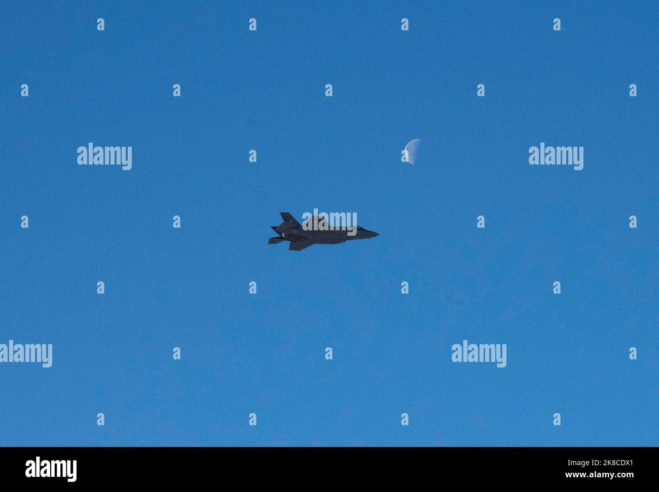 An U.S. Air Force F-35 Lighting II assigned to the 354th Fighter Wing ...