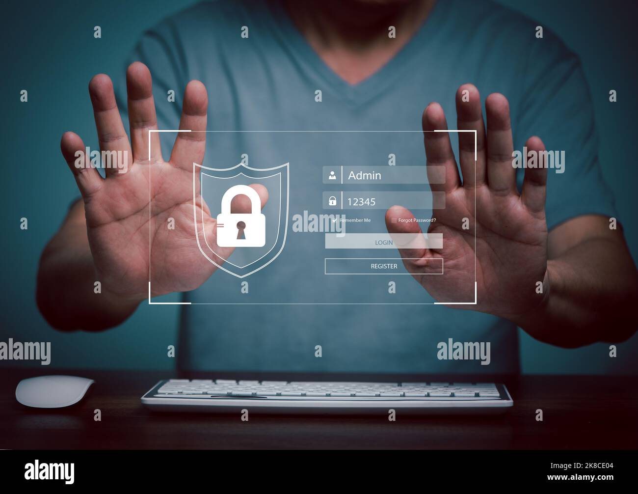 Unsecured computer hi-res stock photography and images - Alamy