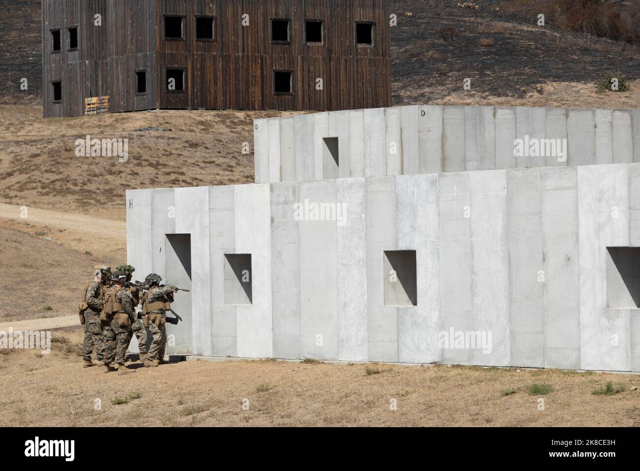 U.S. Marines with 1st Battalion, 4th Marine Regiment, 1st Marine ...