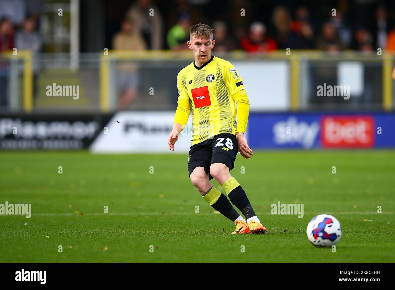The EnviroVent Stadium, Harrogate, England - 22nd October 2022 Matty ...