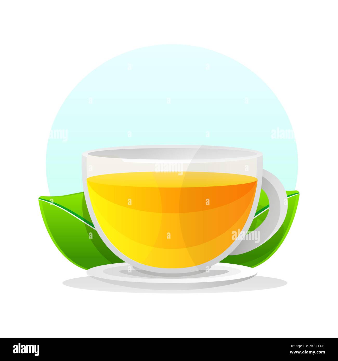 Chamomile tea vector image Aromatic herbal tea with herbs and spices ...