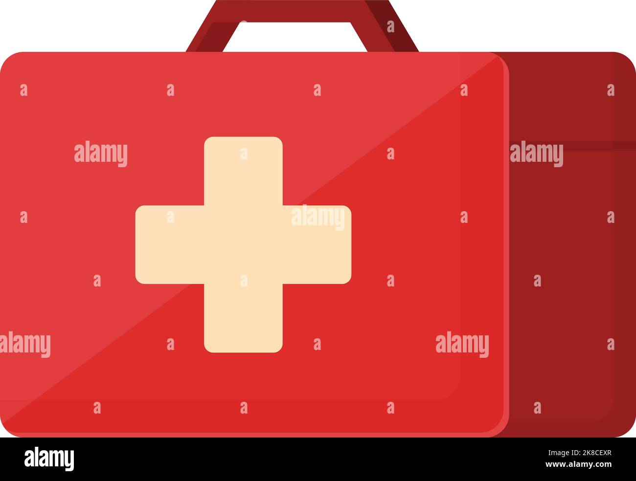 Lifeguard first aid kit icon cartoon vector. Ocean guard. Life safety ...