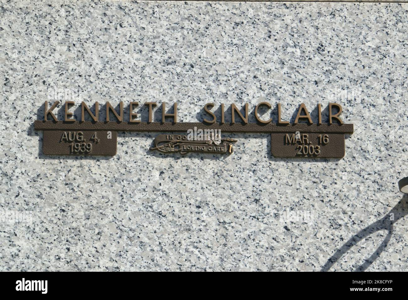 Inglewood, California, USA 19th October 2022 Singer Kenny Sinclair's ...