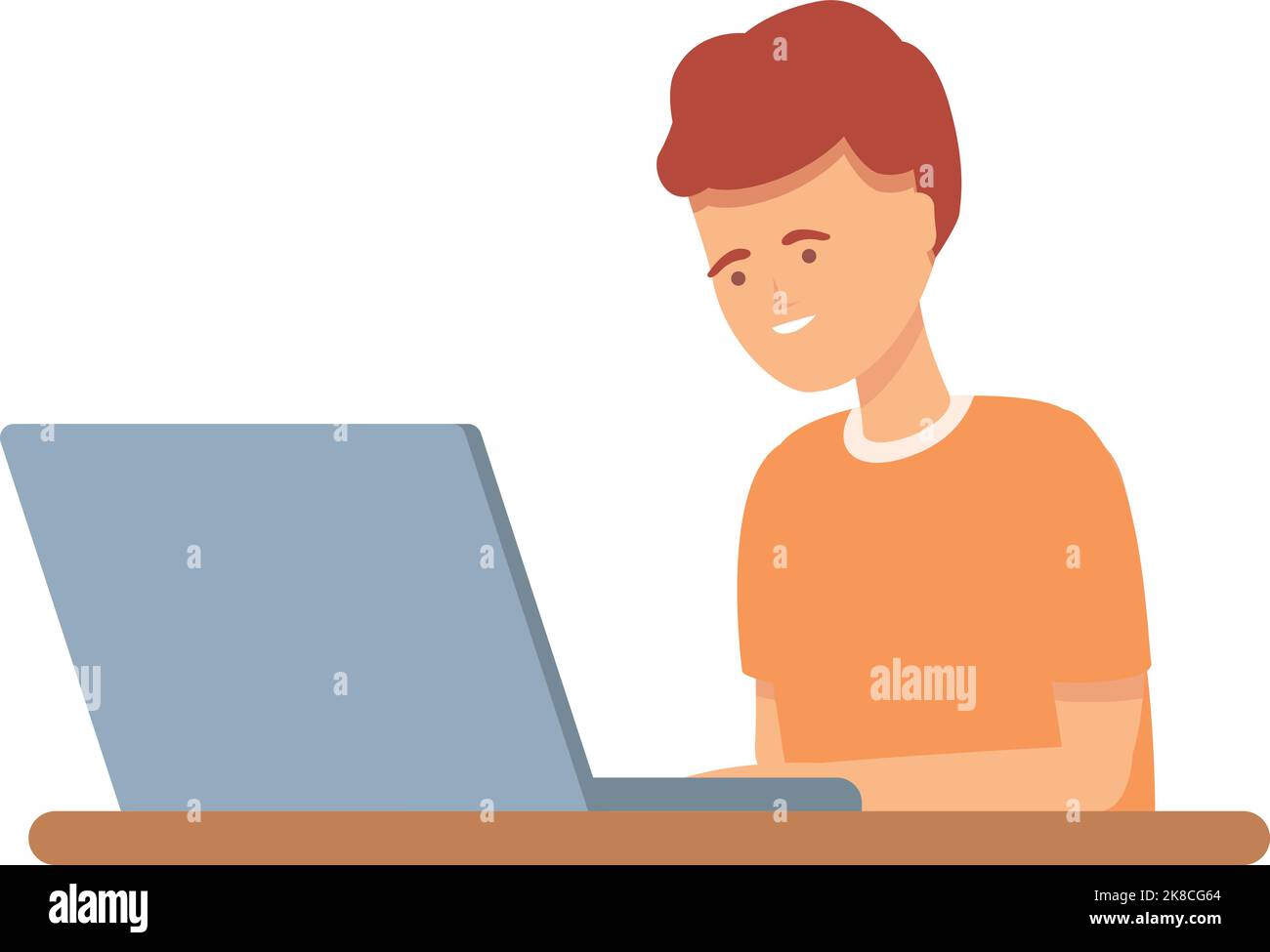 Laptop education icon cartoon vector. Computer kid. Internet study ...