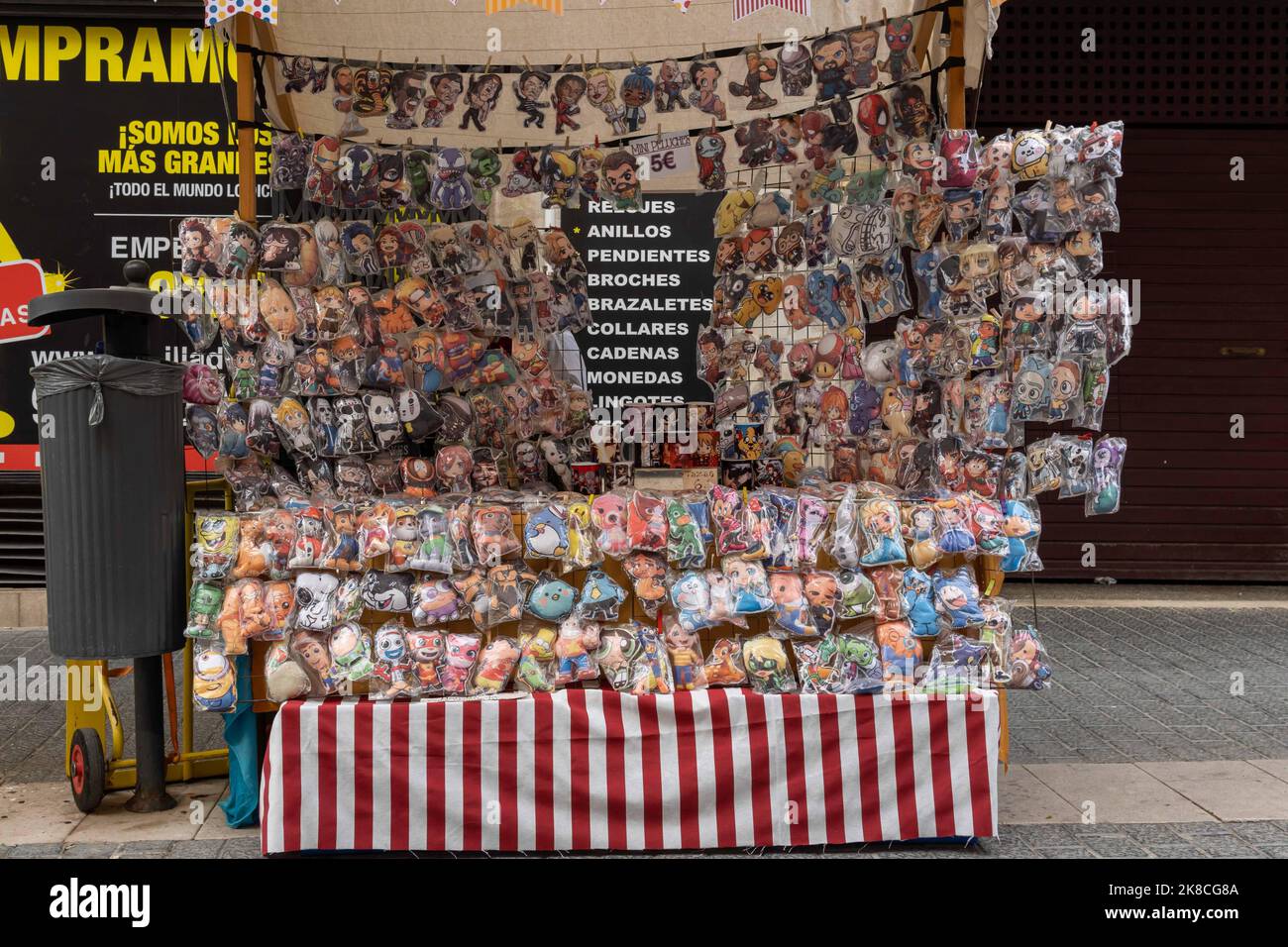 Inca, Spain; october 22 2022: Fair of the land in the Majorcan town of ...