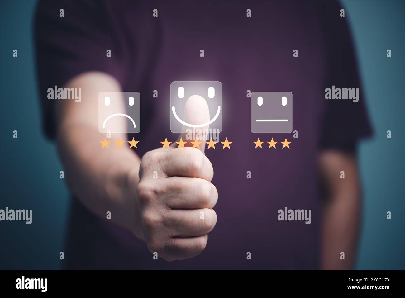 Smile give your best smile or scary face hi-res stock photography and ...