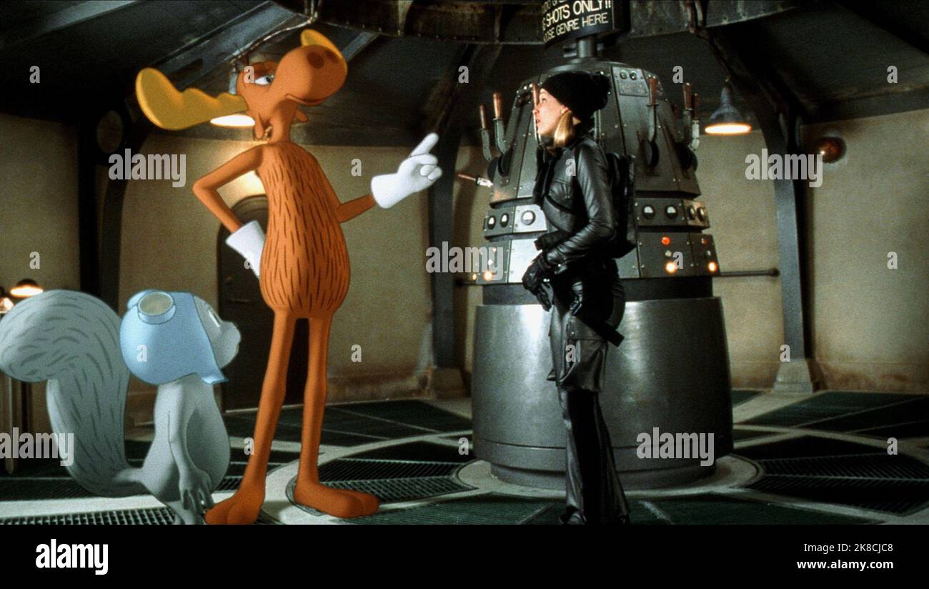 Adventures rocky bullwinkle 2000 piper hi-res stock photography and ...