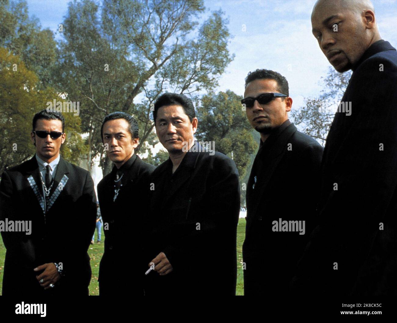 Susumu Terajima, Takeshi Kitano, Omar Epps Film: Brother (2000 ...