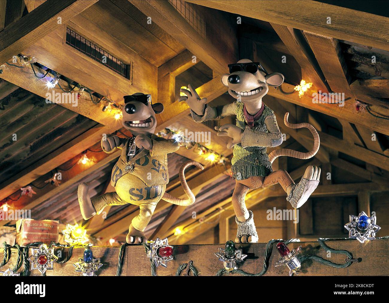 Nick & Fletcher Film: Chicken Run (UK/USA/FR 2000) Characters: Nick ...