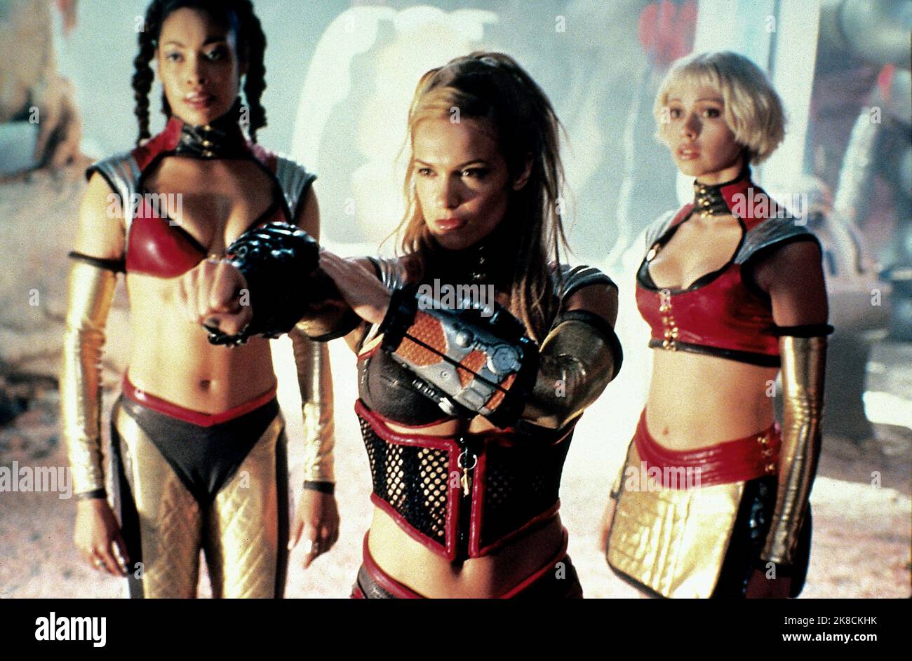 Gina Torres, Victoria Pratt & Jennifer Sky Television: Cleopatra 2525 (2000) Characters: Helen ...