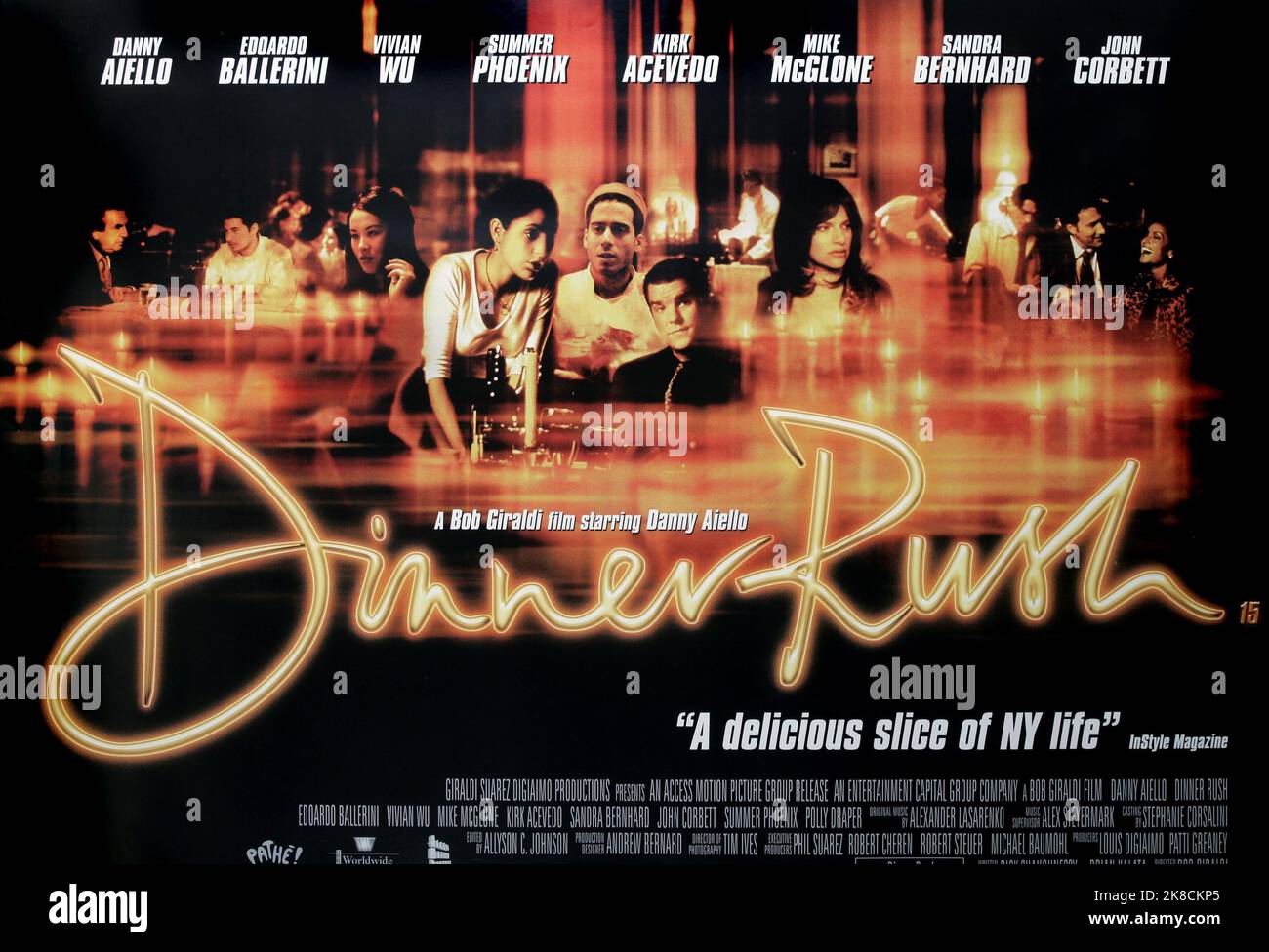 Film Poster Film: Dinner Rush (2000) Director: Bob Giraldi 01 September ...