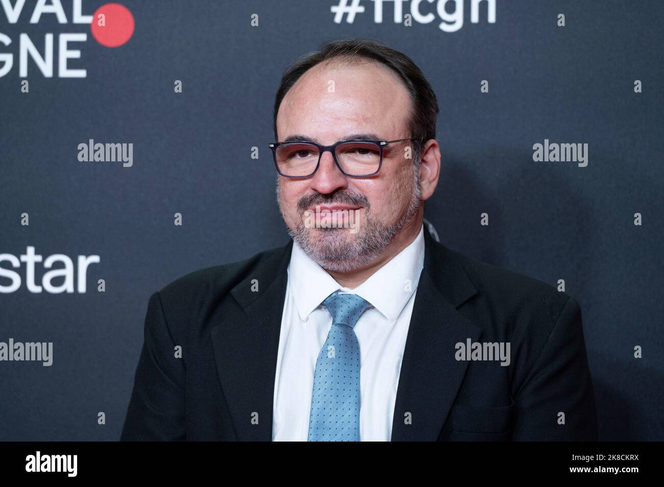 Cologne, Deutschland. 22nd Oct, 2022. Danilo CHAMMAS, actor, red carpet ...