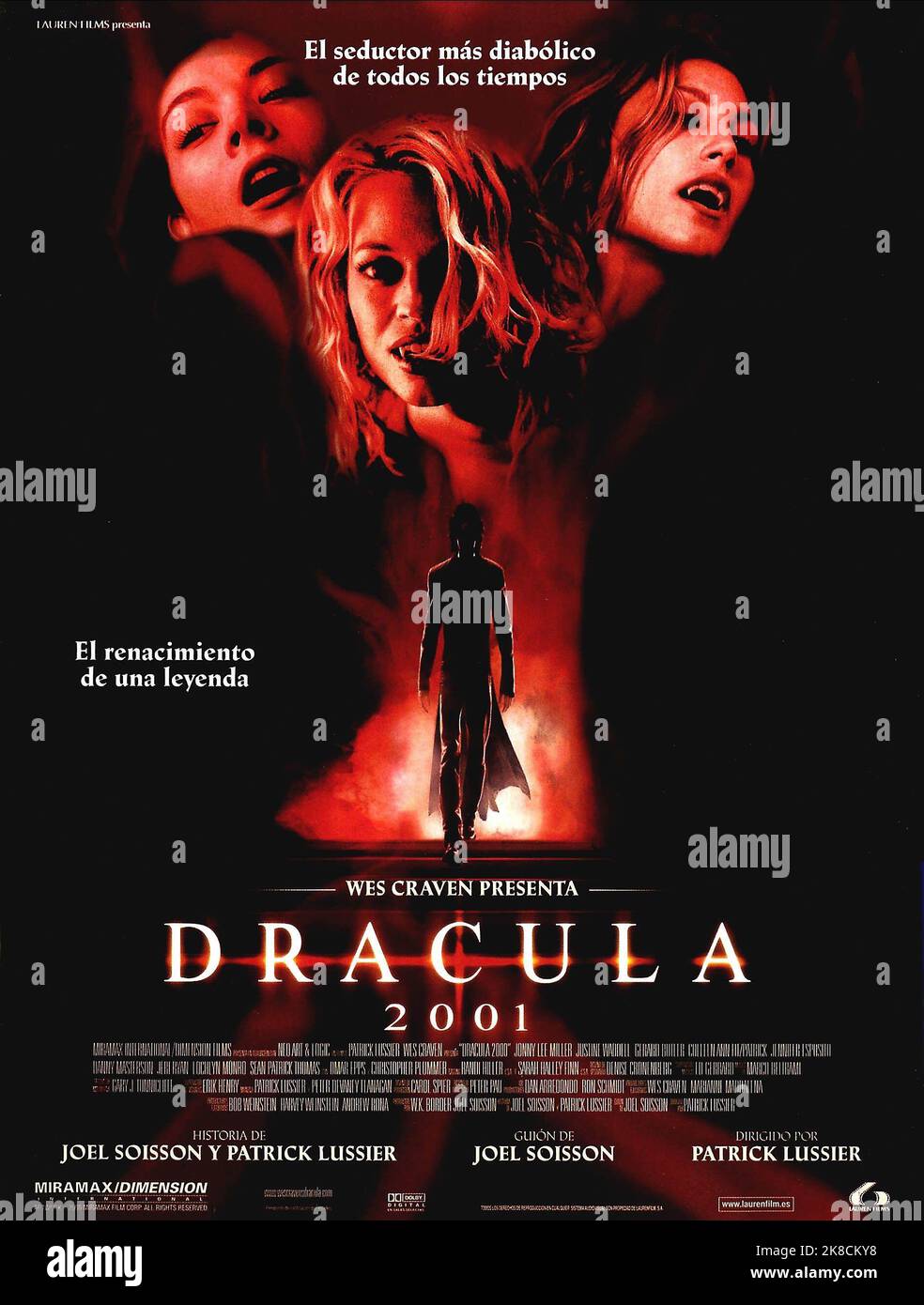 Movie Poster Film: Dracula 2000; Dracula 2001 (USA 2000) Director: Patrick Lussier 22 December ...