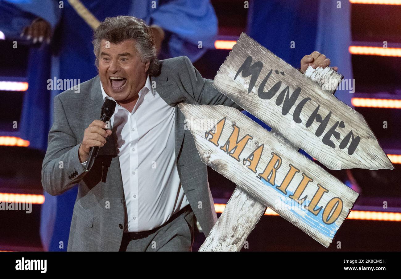 Leipzig, Germany. 21st Oct, 2022. Austrian pop singer Andy Borg will be ...