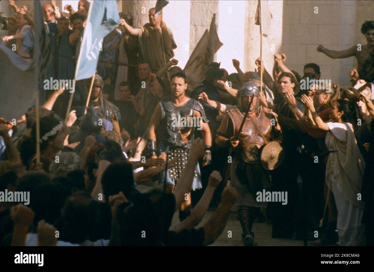 Russell Crowe Film: Gladiator (USA/UK 2000) Characters: Maximus ...