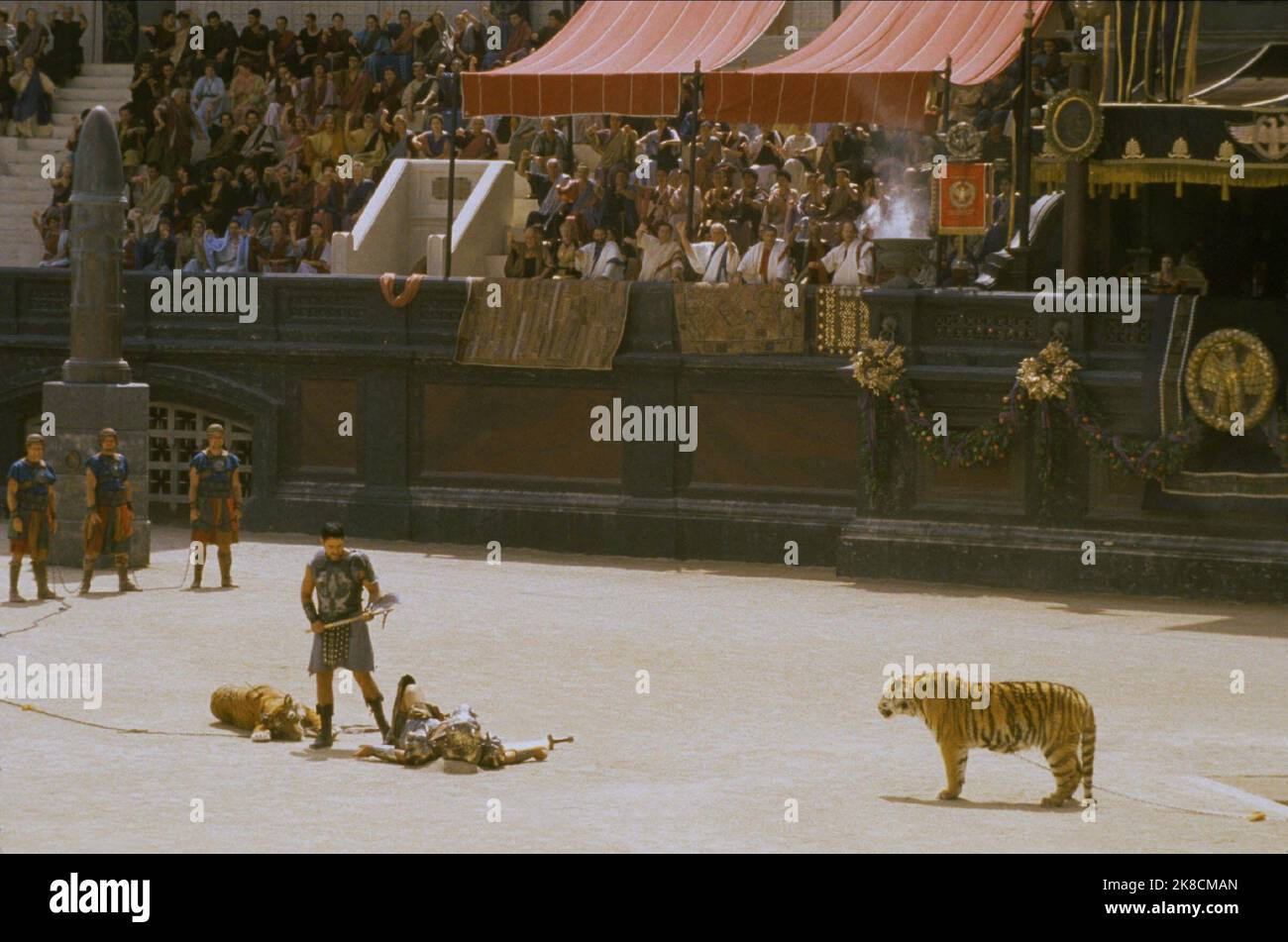 Russell Crowe Film: Gladiator (USA/UK 2000) Characters: Maximus ...