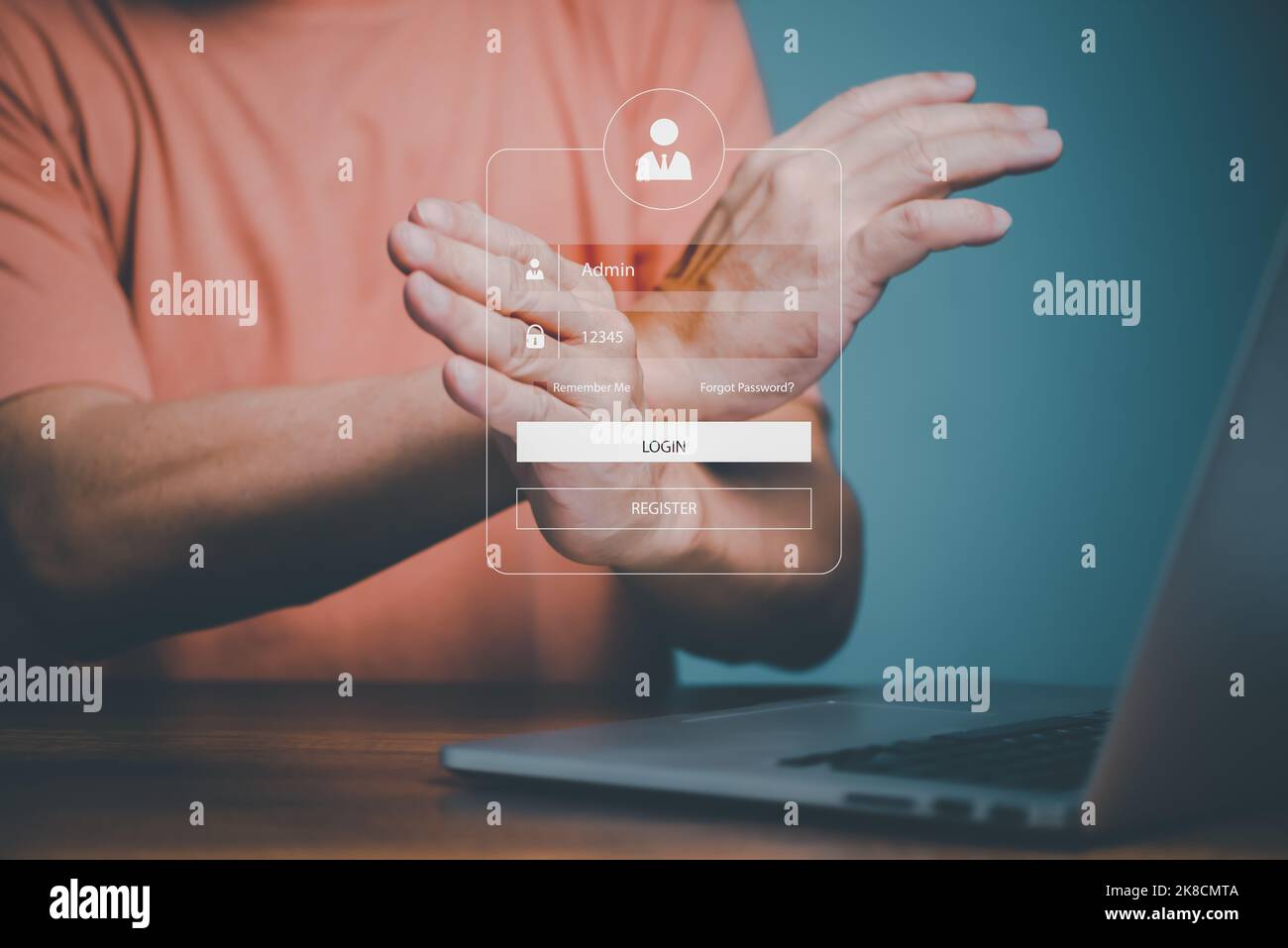Don't use and subscribe unsecured username and password or pin-code on ...
