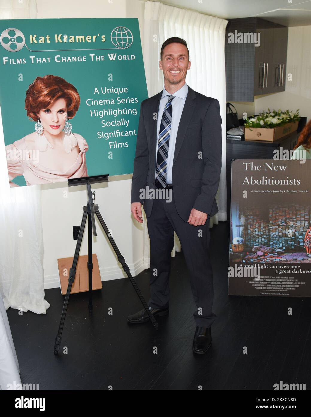 October 21, 2022, Santa Monica, California, USA: Cory Nickols attends ...