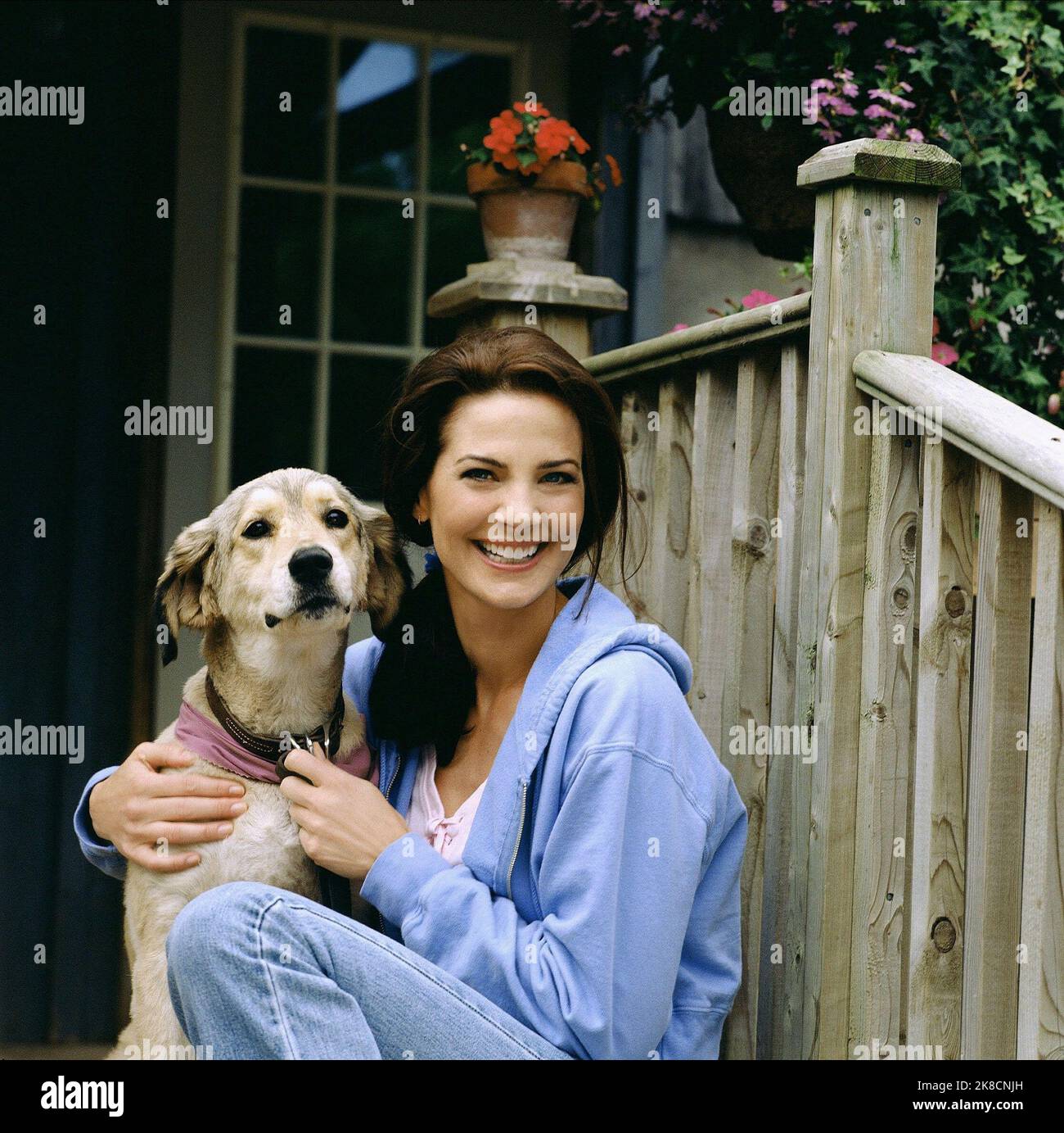 Terry Farrell With Dog Television: One True Love (TV-Film) Characters ...
