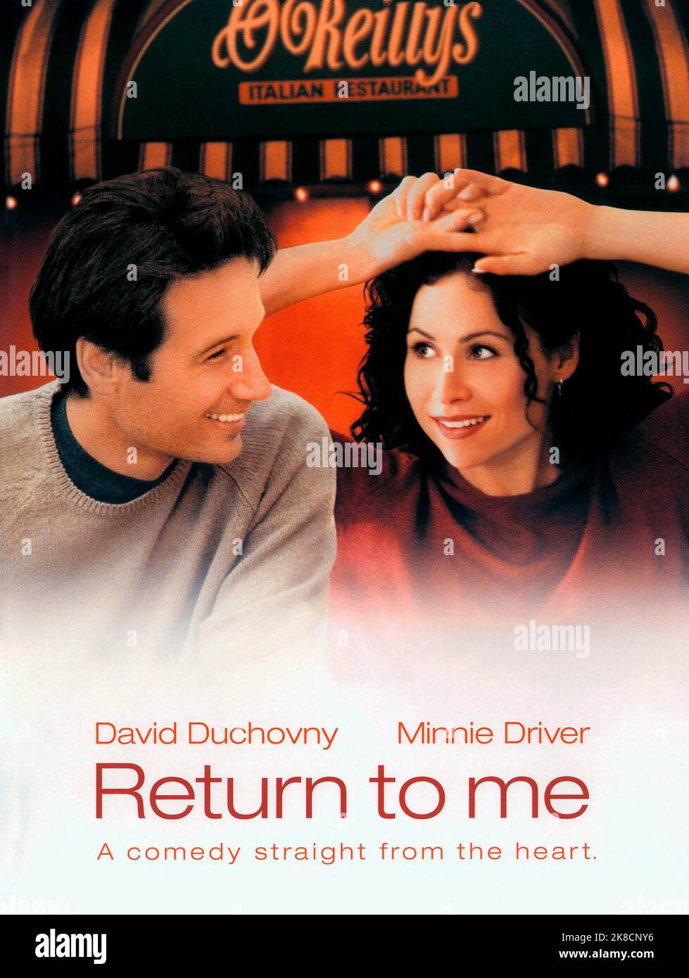 David Duchovny & Minnie Driver Film: Return To Me (2000) Characters ...