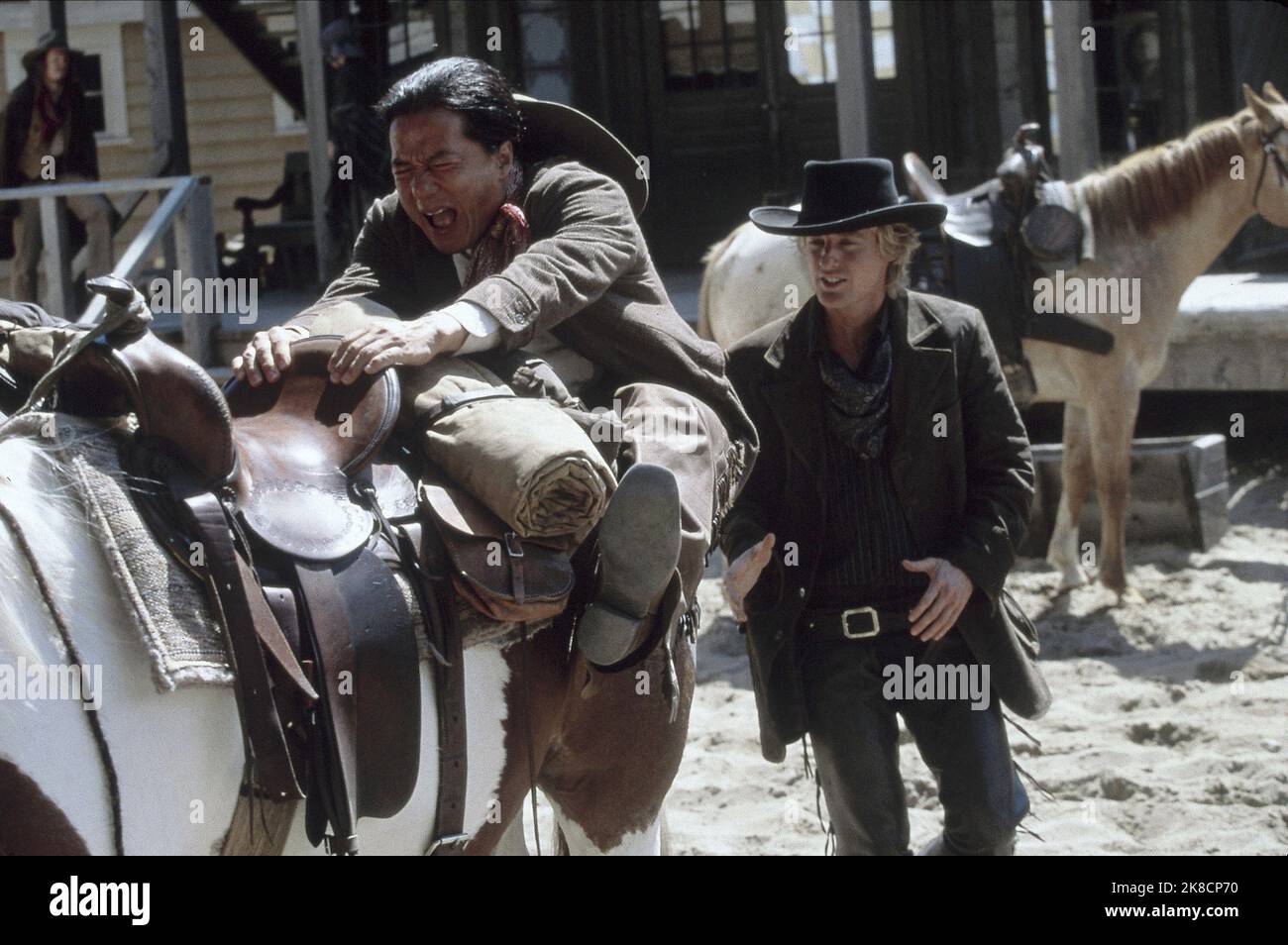 Jackie Chan & Owen Wilson Film: Shanghai Noon (USA/HK 2000) Characters ...