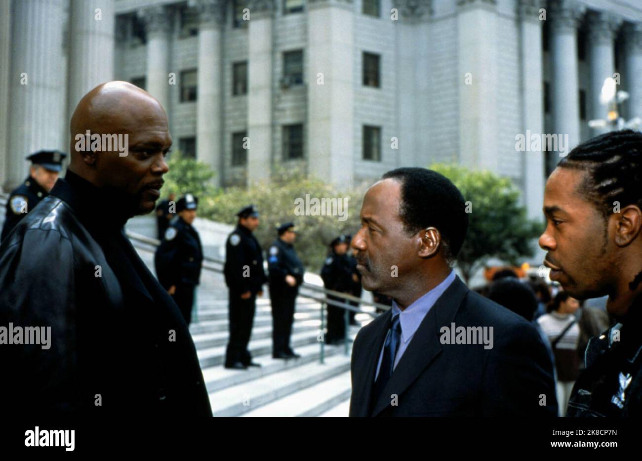 Samuel L. Jackson & Rowntree,Rhymes Film: Shaft (USA/DE 2000) Director ...