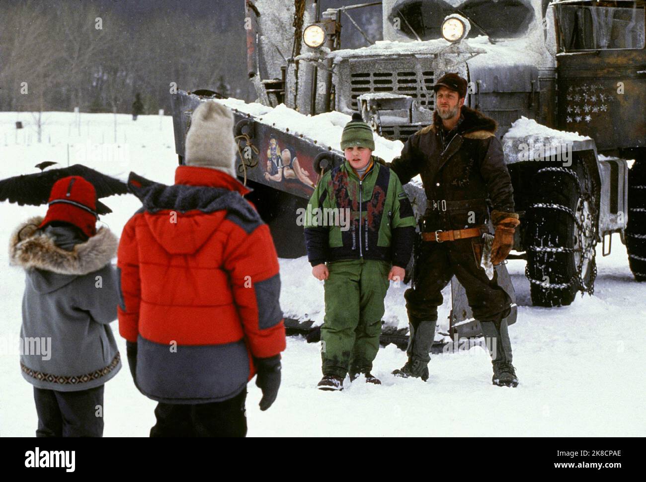 Josh Peck & Chris Elliott Film: Snow Day (2000) Characters: Wayne ...