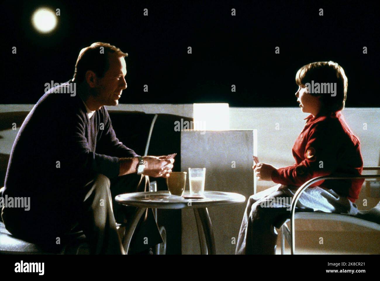 Bruce Willis & Spencer Breslin Film: The Kid (2000) Characters: Russ ...