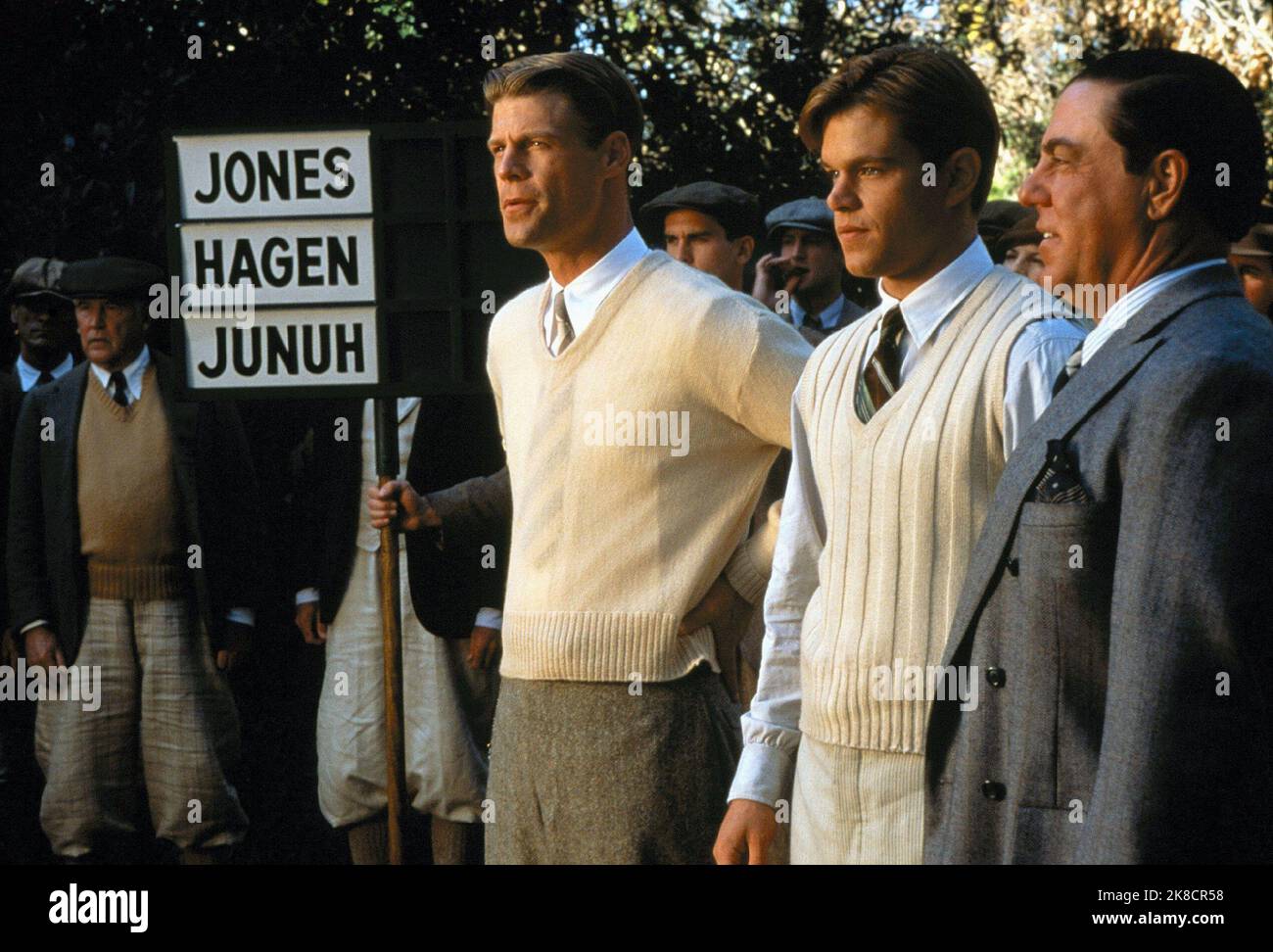 Bruce Mcgill, Matt Damon & Joel Gretsch Film: The Legend Of Bagger ...