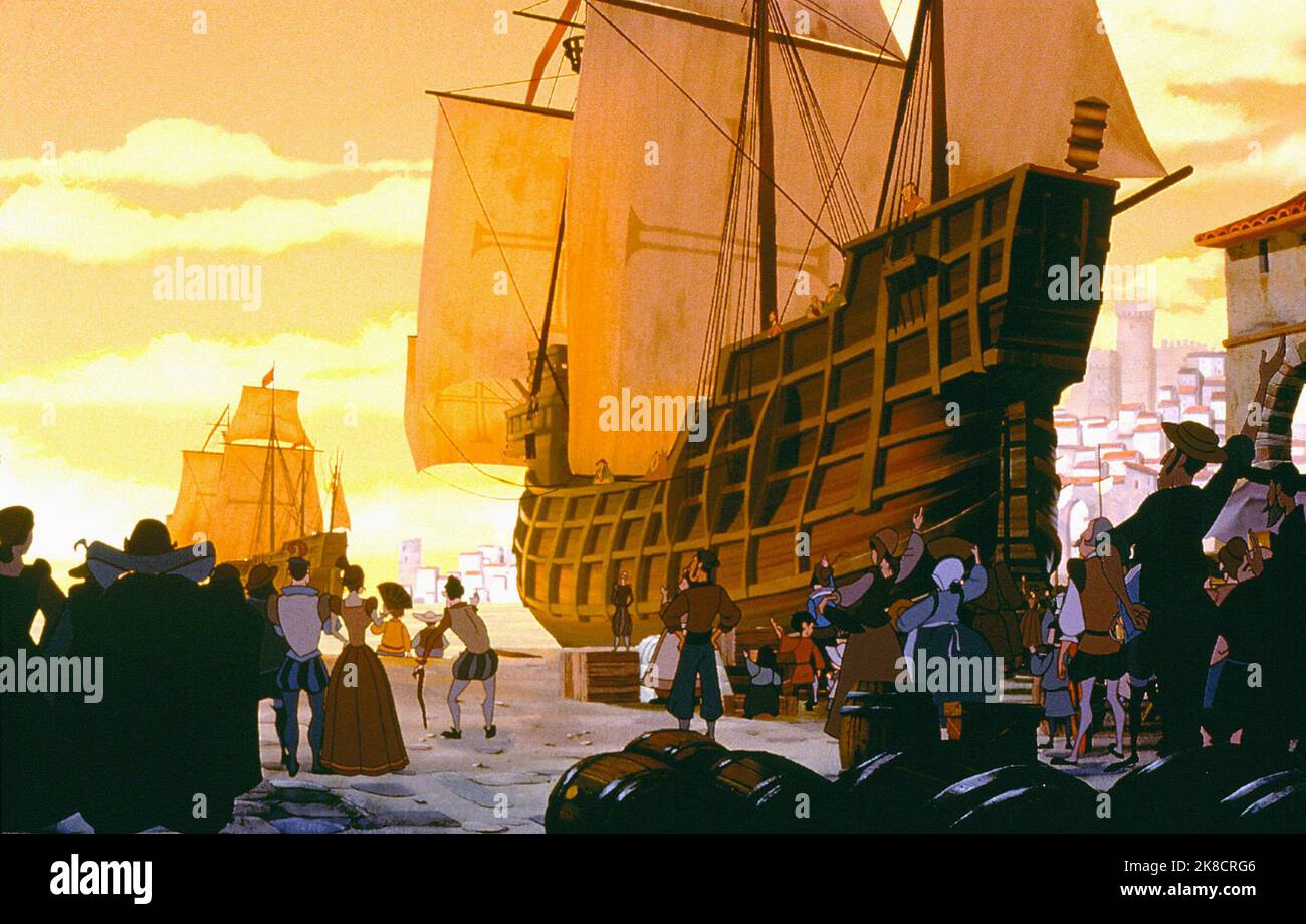 Ships In Harbour Film: The Road To El Dorado (2000) Director: Bibo ...