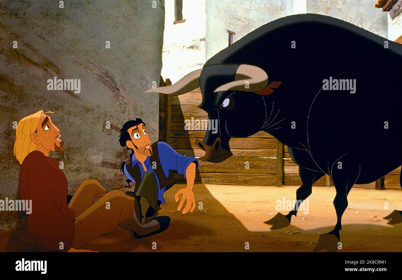 Miguel, Tulio & Bull Film: The Road To El Dorado (2000) Characters ...