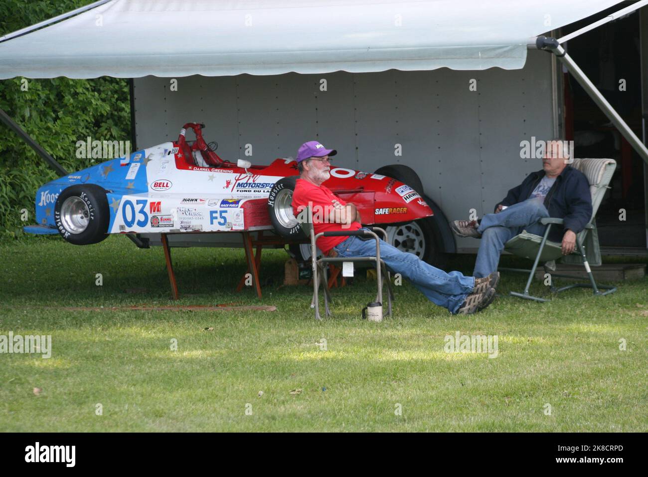 Road America Sports Car Course Paddock during the WeatherTech Chicago ...