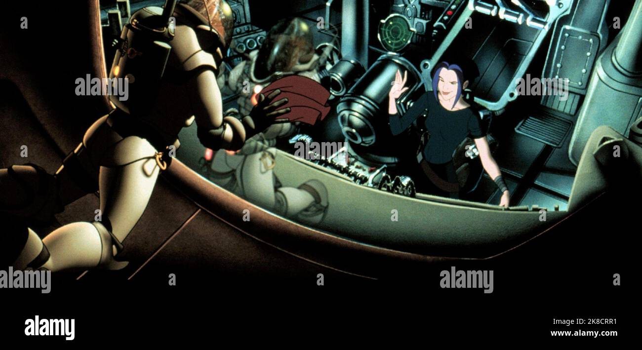 Cale & Akima Film: Titan A.E. (2000) Characters: & Akima Director: Don ...