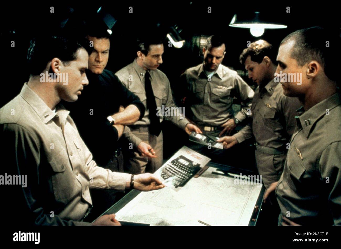 David Keith, Jake Weber, Bill Paxton & Jon Bon Jovi Film: U-571 (2000 ...