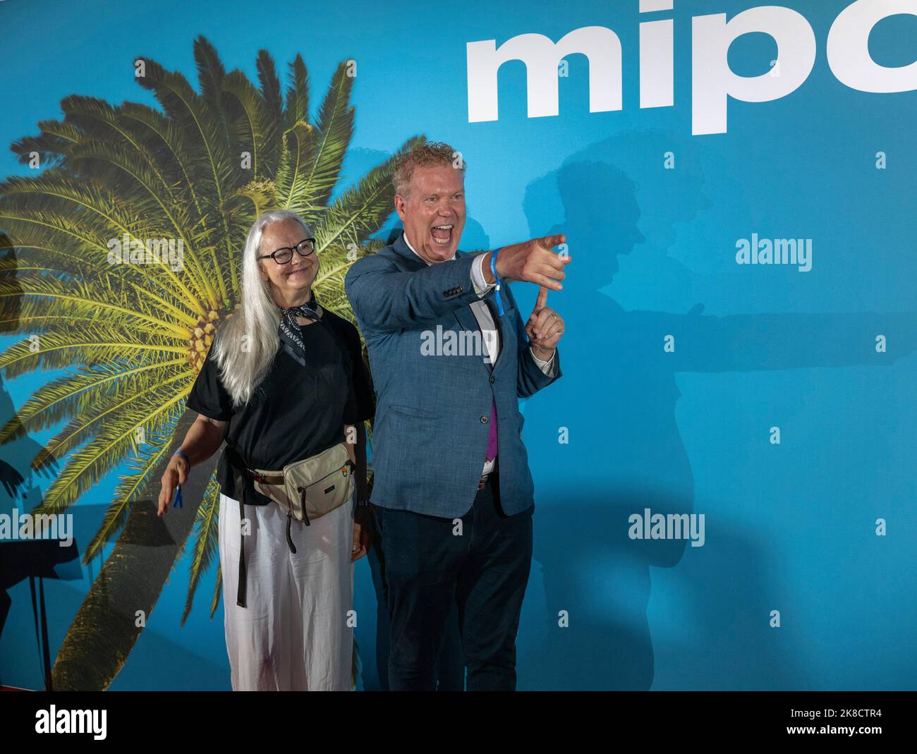 Cannes, France, October 17 2022, the Red Carpet opening ceremony during ...