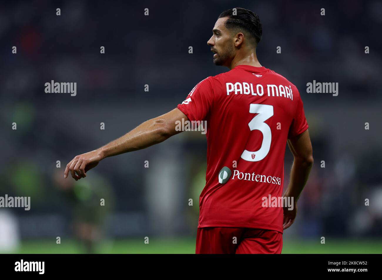 Pablo Mari of Ac Monza looks on during the Serie A match beetween Ac ...