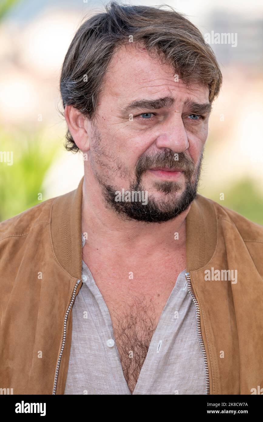 Cannes, France, October 18 2022, Thierry Godard (actor) at the photo ...