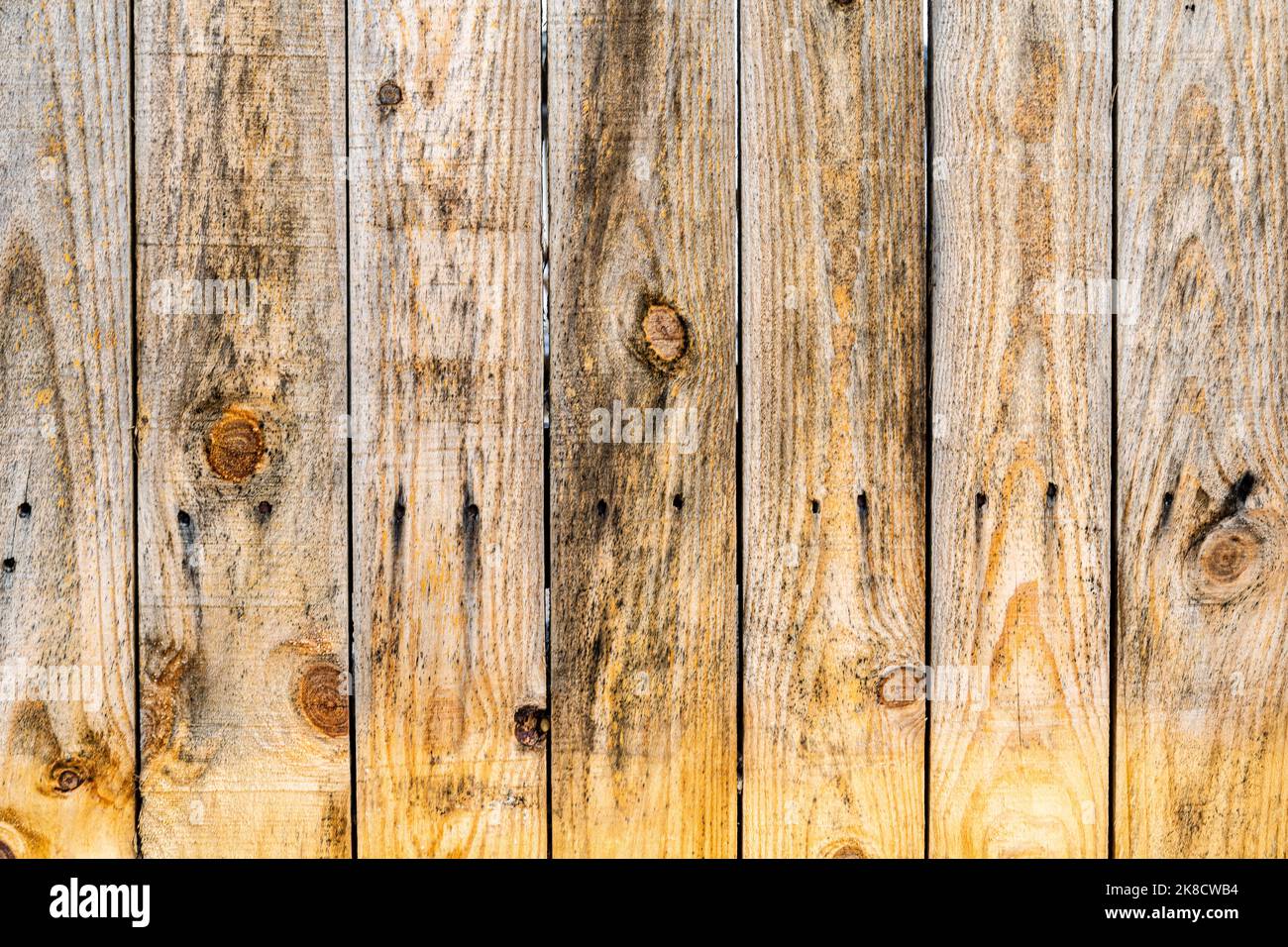 Wood brown vertical oriented planks texture background Stock Photo - Alamy