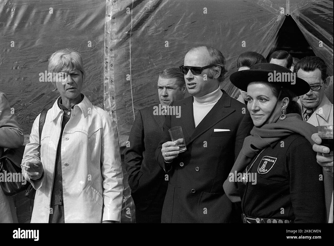 Dutch conductor Bernard Haitink, at a reception in Buenos Aires, after ...