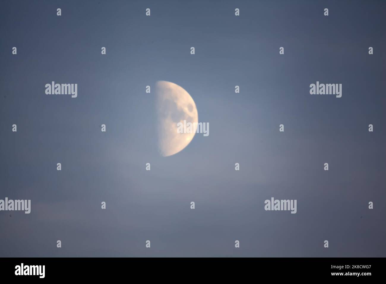 Twilight view half moon hi-res stock photography and images - Alamy