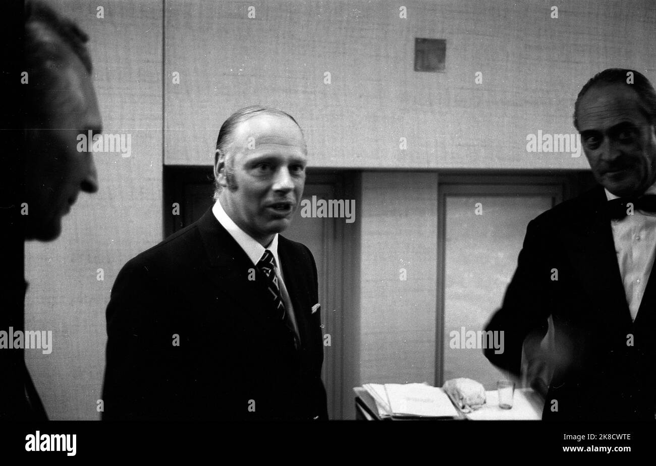 Bernard Haitink, Dutch orchestra conductor, after a performance with ...