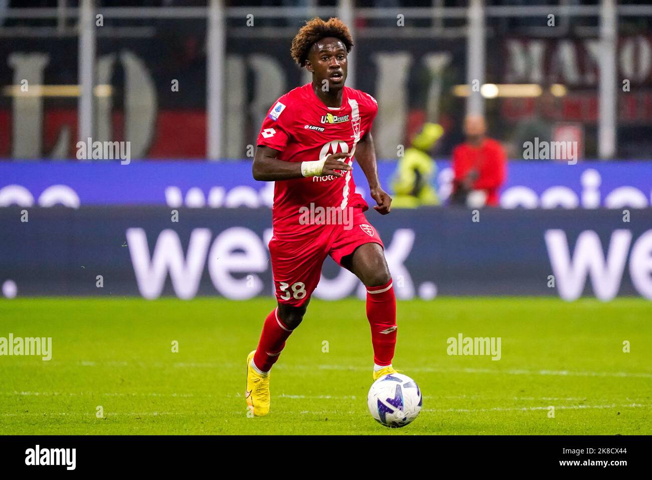 Warren Bondo (#38 AC Monza) during the Italian championship Serie A ...
