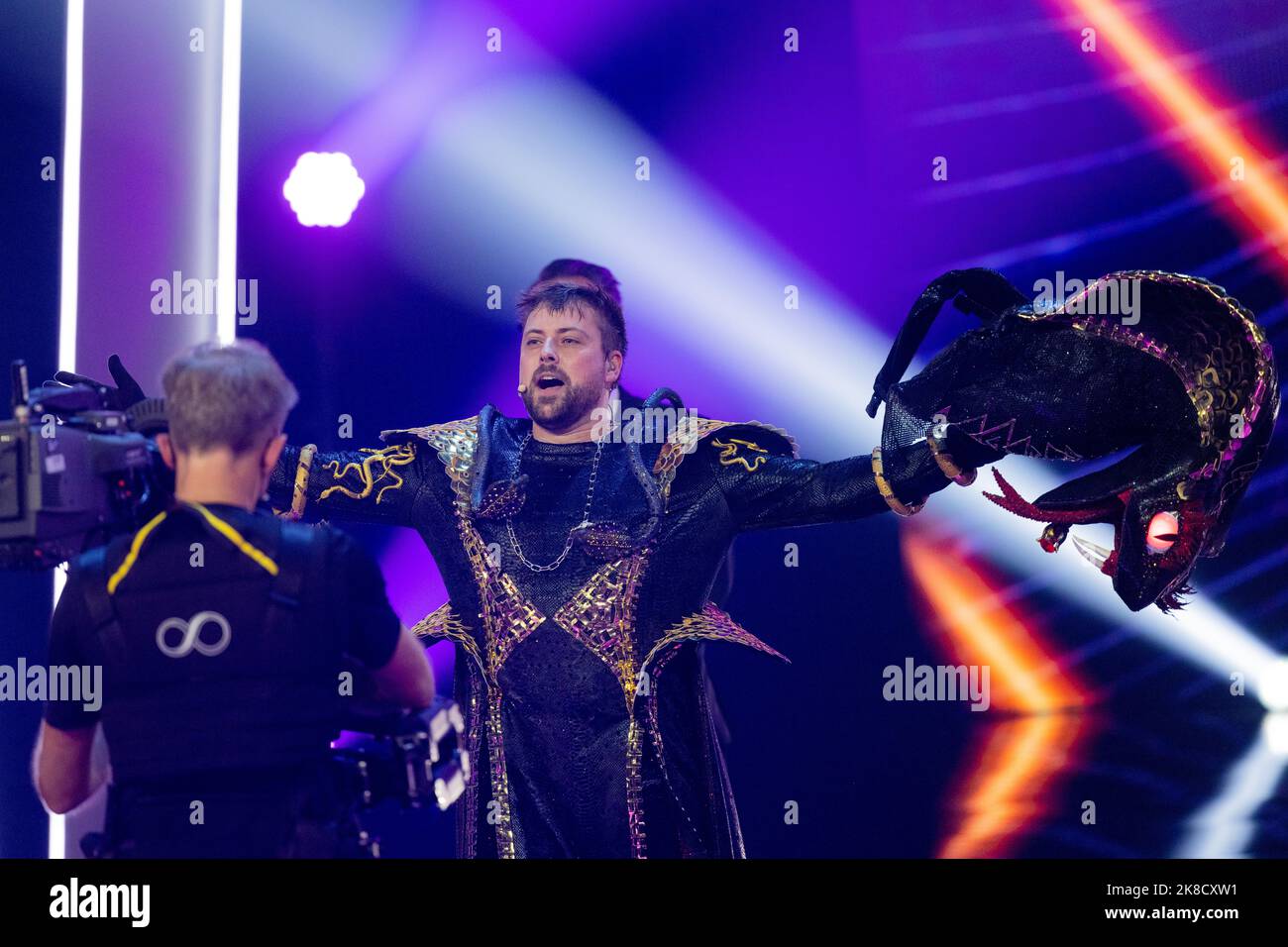 Cologne, Germany. 22nd Oct, 2022. Felix von Jascheroff, actor, is on ...