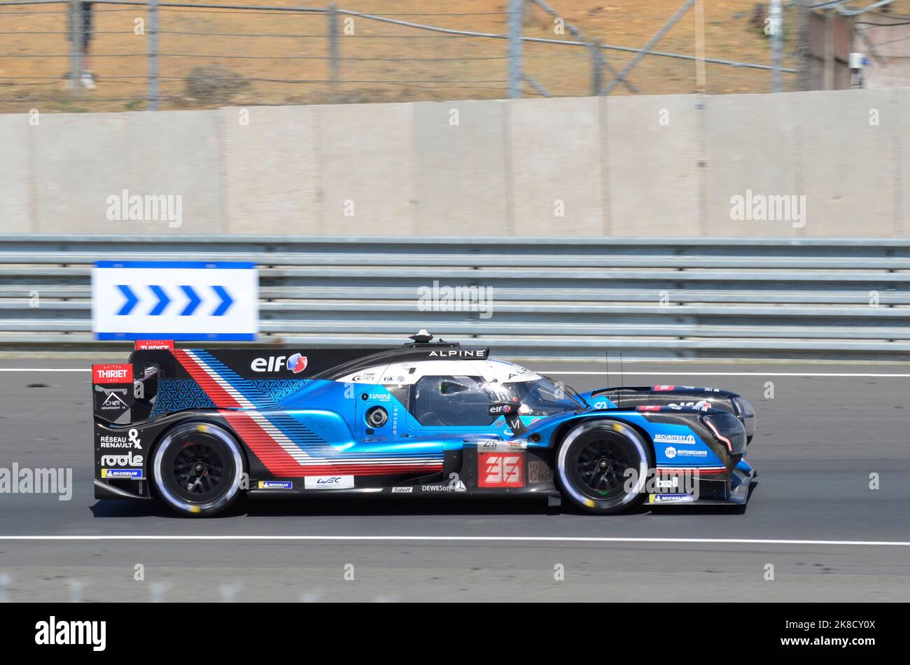 Alpine A480 at the 2022 Le Mans 24 Hours Stock Photo - Alamy