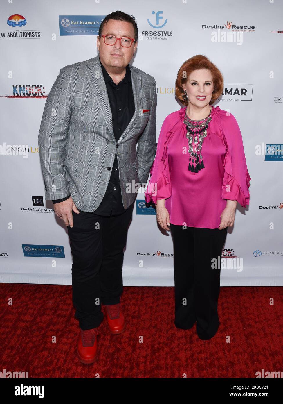 October 21, 2022, Santa Monica, California, USA: Craig Martin and Kat ...