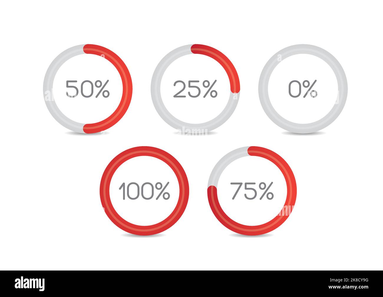 Circle loading templates Stock Vector Image & Art - Alamy
