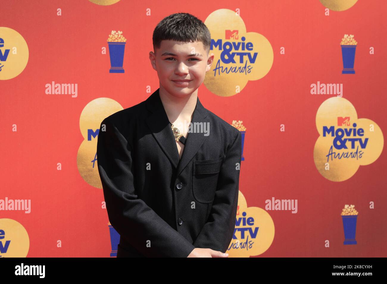 2022 MTV Movie and TV Awards at Barker Hanger on June 5, 2022 in Santa ...