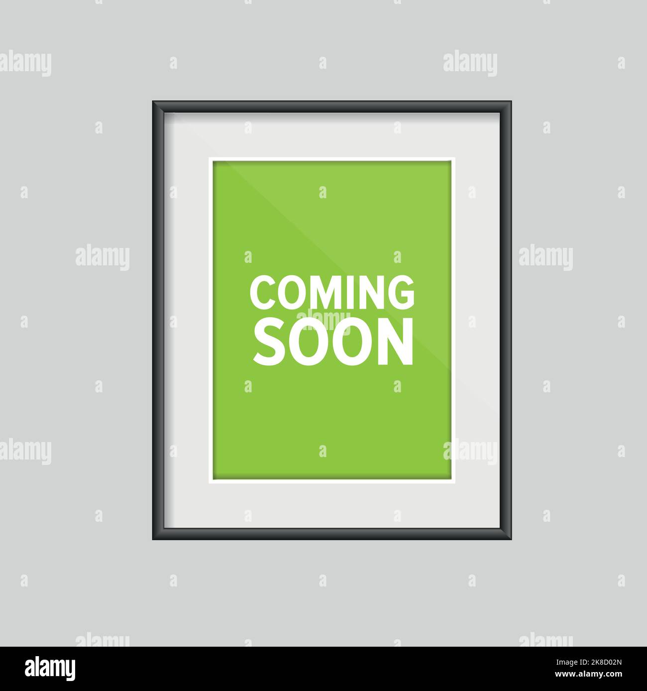 Coming soon sign frame Stock Vector Image & Art - Alamy